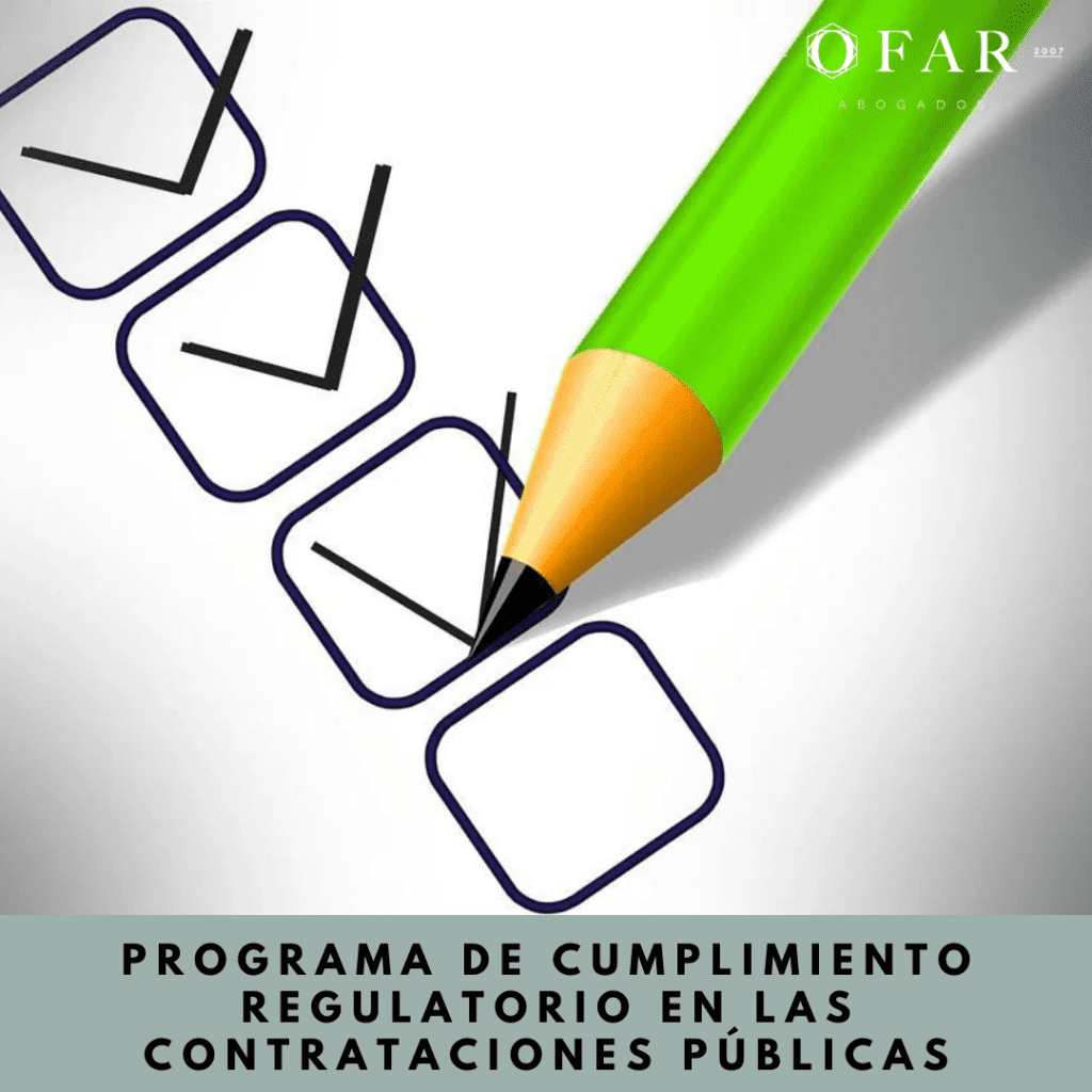 Programa de cumplimiento regulatorio en las contrataciones públicas ...